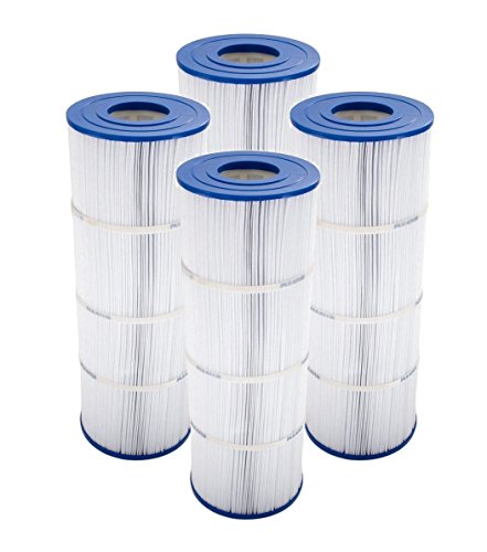 Pleatco Filtration PA81-PAK4 Pool Filter Cartridge Replacement for Unicel: C-7483-4, Filbur: FC-6425, Hayward: CX580XREPAK4