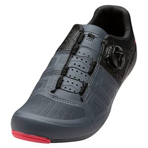 PEARL IZUMI Women's Attack Road Cycling Shoe, Black/Atomic Red, 36.5