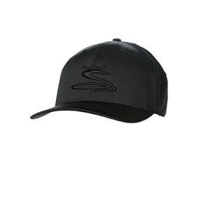 cobra golf 2021 men’s tour snake hat (black, one size), 909492-02