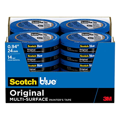 Scotch Original Multi-Surface Painter's Tape 2090-24EC, 0.94 in x 60 yd, 24 Rolls