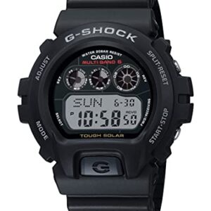 Casio G-Shock GW6900-1 Men's Tough Solar Black Resin Sport Watch