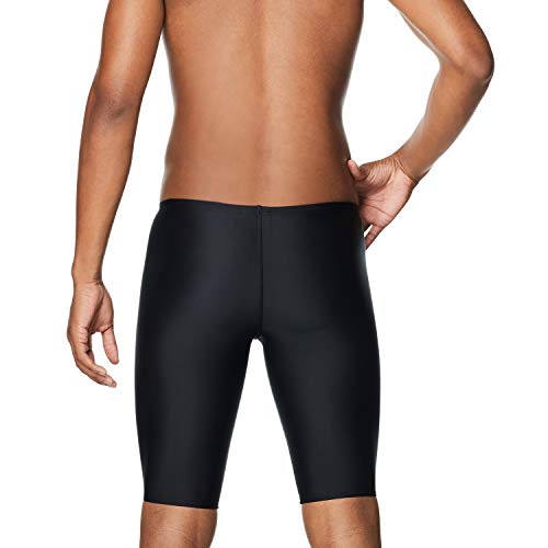 Speedo Men's Swimsuit Jammer ProLT Solid, Speedo Black, 30