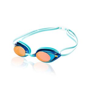 speedo women’s swim goggles mirrored vanquisher 2.0