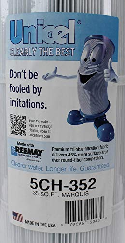 Unicel Marquis Spa Replacement Swimming Pool Filter Cartridges, 4pk | 5CH-352