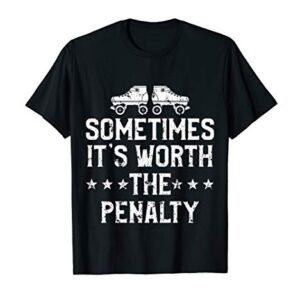 Roller Derby Player Penalty Skating Team T-Shirt