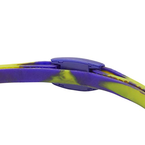 Speedo Unisex-child Swim Goggles Junior Hyper Flyer Ages 6-14 Purple/Iris Mirrored