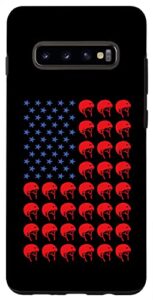 galaxy s10+ sport us flag roller derby case