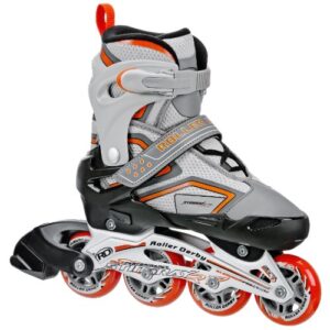 roller derby boy’s stingray r7 adjustable inline skates, small (12-2)