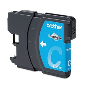 Brother Lc61c Innobella Ink Cartridge, Cyan - in Retail Packaging