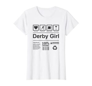 womens roller derby t-shirt | derby girl shirt | roller derby gift