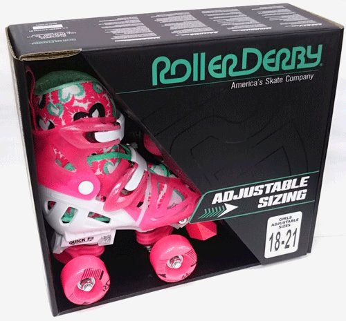 Roller Derby RDU197218 Roller Derby Trac Star Pink L