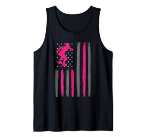 roller derby american flag roller derby gift tank top