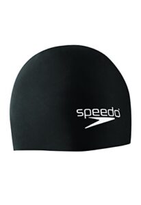 speedo unisex-adult swim cap silicone elastomeric