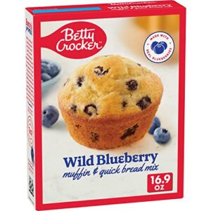 betty crocker wild blueberry muffin and quick bread mix, 16.9 oz