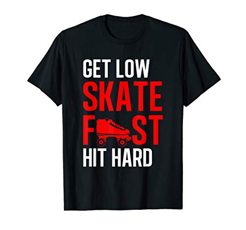 Roller Derby Player Skate Fast Skating Team T-Shirt