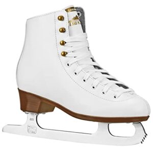 lake placid cascade women’s figure ice skate white size 6