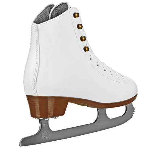 Lake Placid Cascade Women's Figure Ice Skate White Size 6