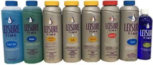 leisure time simple care weekly and monthly maintenance kit