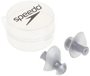 speedo unisex-adult swim training ergo ear plugs silver