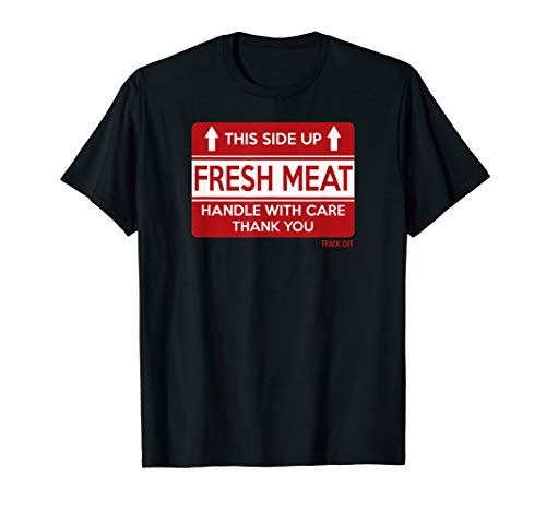 Funny Roller Derby Fresh Meat Fragile Sticker T-Shirt