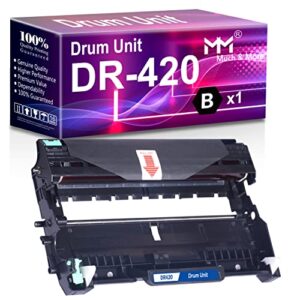 mm much & more compatible drum unit replacement for brother dr-420 dr420 tn450 use for hl-2240 2240d 2270dw 2280dw mfc-7360n 7460dn 7860dw dcp-7060d 7065dn printers (1-pack)