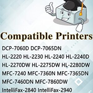 MM MUCH & MORE Compatible Drum Unit Replacement for Brother DR-420 DR420 TN450 use for HL-2240 2240D 2270DW 2280DW MFC-7360N 7460DN 7860DW DCP-7060D 7065DN Printers (1-Pack)