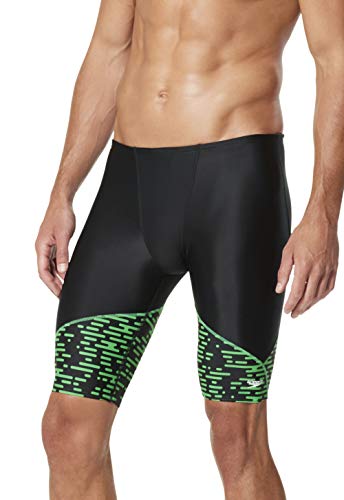 Speedo mens Swimsuit Jammer Prolt Printed Team Colors,Modern Speedo Green,24