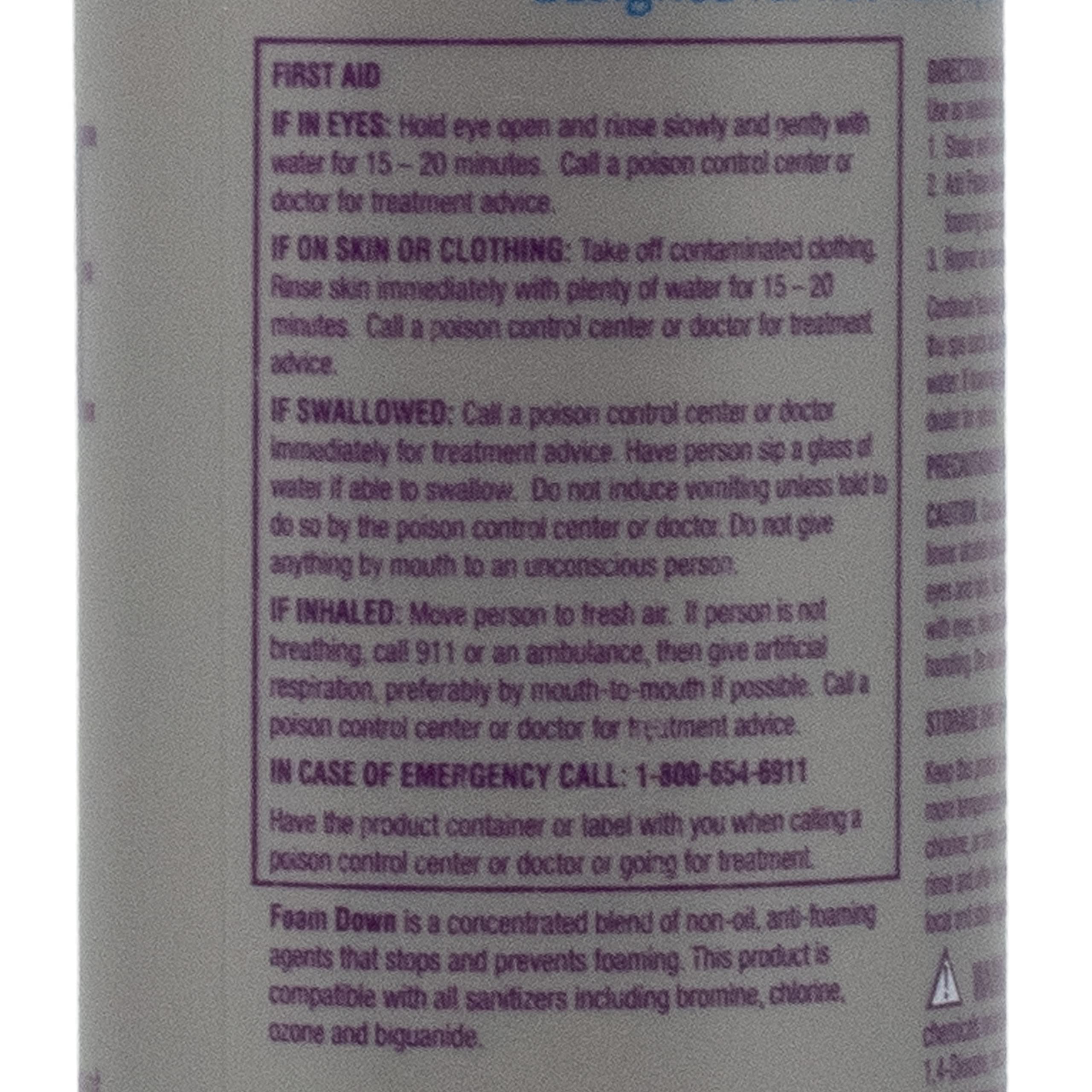 Leisure Time H Foam Down Spa and Hot Tub Clarifier, 16 fl oz