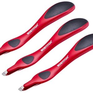 Bostitch Office Bostitch Professional Magnetic Easy Staple Remover Tool 3 Pack Red Colored Staple Puller Stick