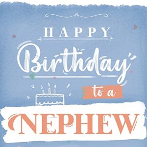 Birthday Card For Nephew | Made in America | Eco-Friendly | Thick Card Stock with Premium Envelope 5in x 7.75in | Packaged in Protective Mailer | Prime Greetings