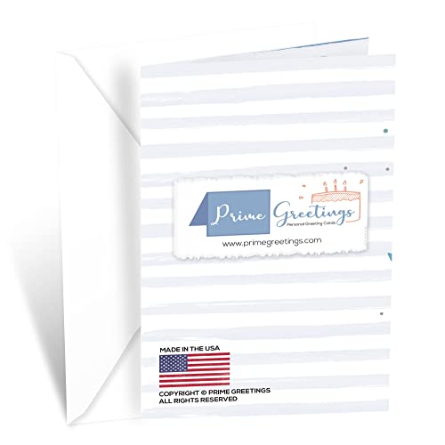 Birthday Card For Nephew | Made in America | Eco-Friendly | Thick Card Stock with Premium Envelope 5in x 7.75in | Packaged in Protective Mailer | Prime Greetings