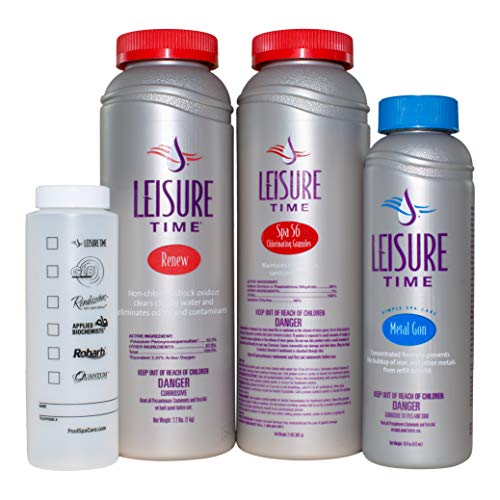 Leisure Time 45520A Chlorine Spa Chemical Start-Up Kit