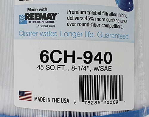 Unicel 6CH-940 Waterway Vita Aber Filter Replacement Cartridge 6CH940 (6 Pack)