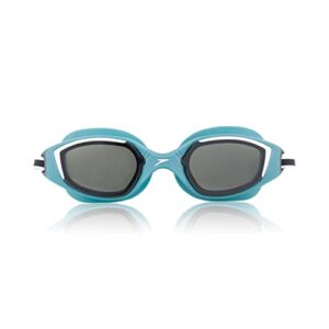 Speedo Women's Swim Goggles Hydro Comfort, Porcelain Blue/Smoke