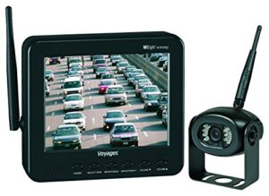 voyager wvos541 wireless camera system, built-in speaker, 5.6″ tft lcd, 1/3″ cmos sensor, waterproof, auto-pairing, supports up to 4 wireless cameras, mirror image orientation