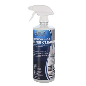 aqua ez cartridge & d.e. filter cleaner 32 oz.