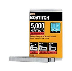 bostitch staples, heavy duty, construction grade, 3/8 x 2/5-inch, 5000-pack (bta706-5c)