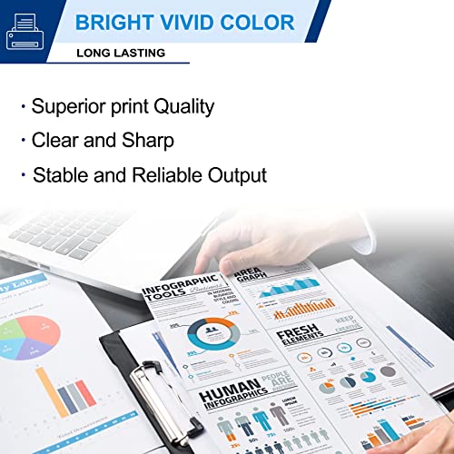 TN227 C/M/Y Toner Cartridge 3 Pack (with chip): Compatible TN227 TN-227 Replacement for Brother MFC-L3770CDW L3710CW L3750CDW HL-3210CW 3230CDW 3270CDW 3290CDW DCP-L3510CDW L3550CDW Printer