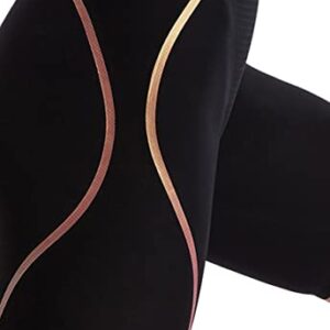 Speedo Women's Fastskin LZR Pure Intent Closed Back Kneeskin Black/Rose Gold 26