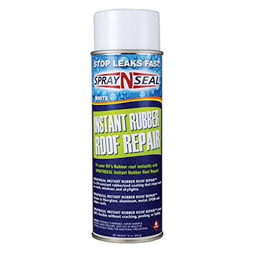 Leisure Time 60030 White Spray N Seal Roof Repair - 16 oz.