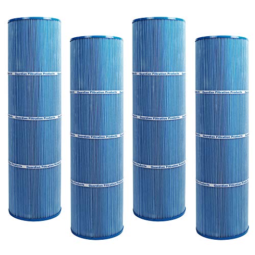 4 Guardian Pool Spa Filter Replaces PA100N, Unicel: C-7487, Filbur: FC-1270, CX870-XRE, C4000 Hayward