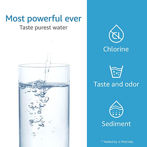 AQUA CREST RC 3 EZ-Change Advanced Water Filter Replacement, Replacement for Culligan RC-EZ-3, IC-EZ-3, US-EZ-3, RC-EZ-1, Brita USF-201, USF-202, DuPont WFQTC30001, WFQTC70001, 2K Gallons (Pack of 1)