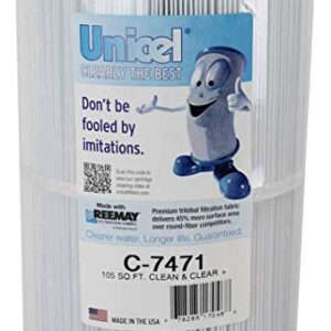 Unicel Clean & Clear Plus Replacement Cartridge Filter C-7471 PCC (6 Pack)