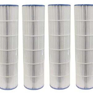 Unicel C-7494 Swimming Pool Replacement Filter Cartridge for Hayward CX1280RE SwimClear C5520 and Super Star Clear C5500 (4 Pack)