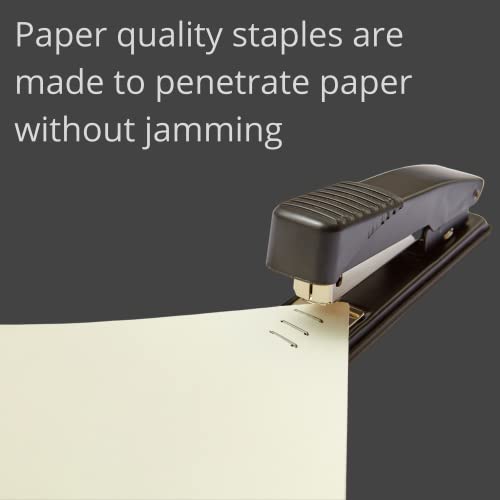 1InTheOffice Standard Staples, Staples for Stapler, Replacement Staples, 1/4" Leg Length, 25000 Staples/Box