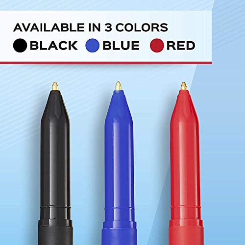 Paper Mate Write Bros Ballpoint Pens, Medium Point (1.0mm), 60 Black Pens & 60 Blue Pens, Total of 120 (Packaging and product may vary slightly)