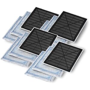 think crucial aquarium filter – replacement for aquatech brand ez-change brand #2 aquarium filter – replacement for aqua brand 10-20 power filters – (12 pack)