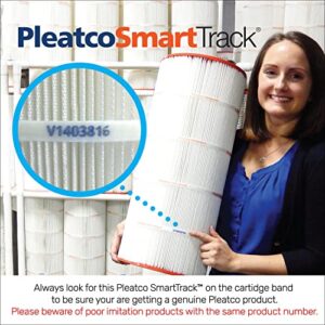 Pleatco PA150S-EC Pool Filter Cartridge Replacement for Unicel: C-9441, OEM Part Numbers: CX150XRE, White