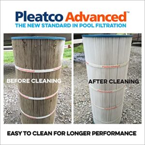 Pleatco PA150S-EC Pool Filter Cartridge Replacement for Unicel: C-9441, OEM Part Numbers: CX150XRE, White