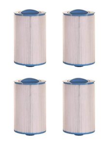 4) unicel 6ch-47 top load replacement spa filter cartridges ptl47w fc-0315 4pack